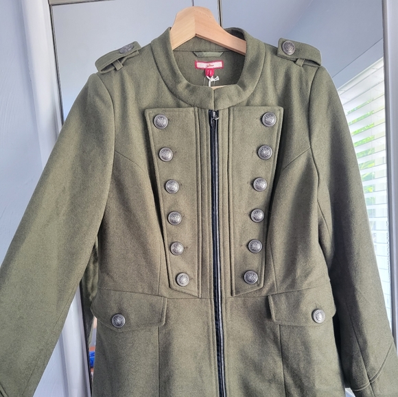 Modcloth | Jackets & Coats | Nwt Army Style Coat | Poshmark